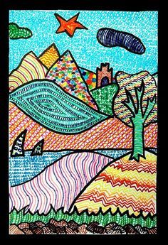 RECURSOS PARA LA CLASE DE SEXTO: PINTAR CON TEXTURAS