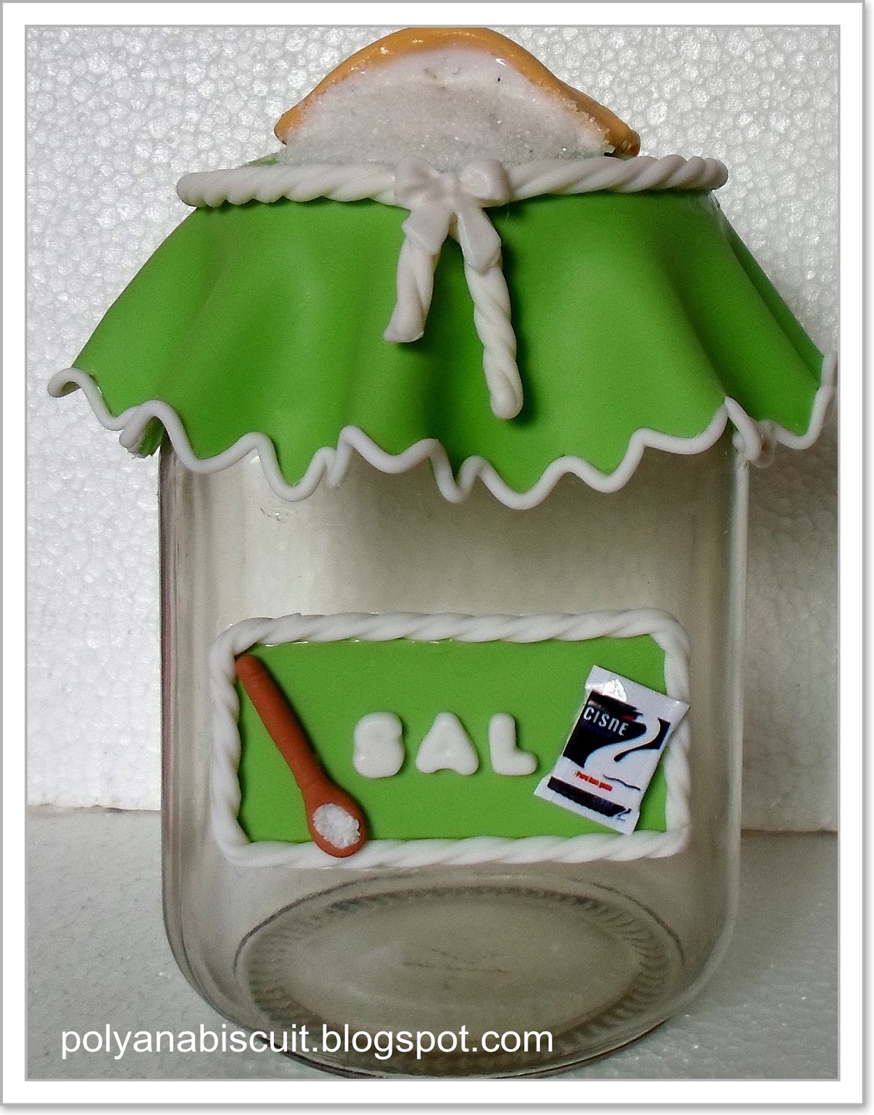 Polyana Biscuit: Pote de Sal