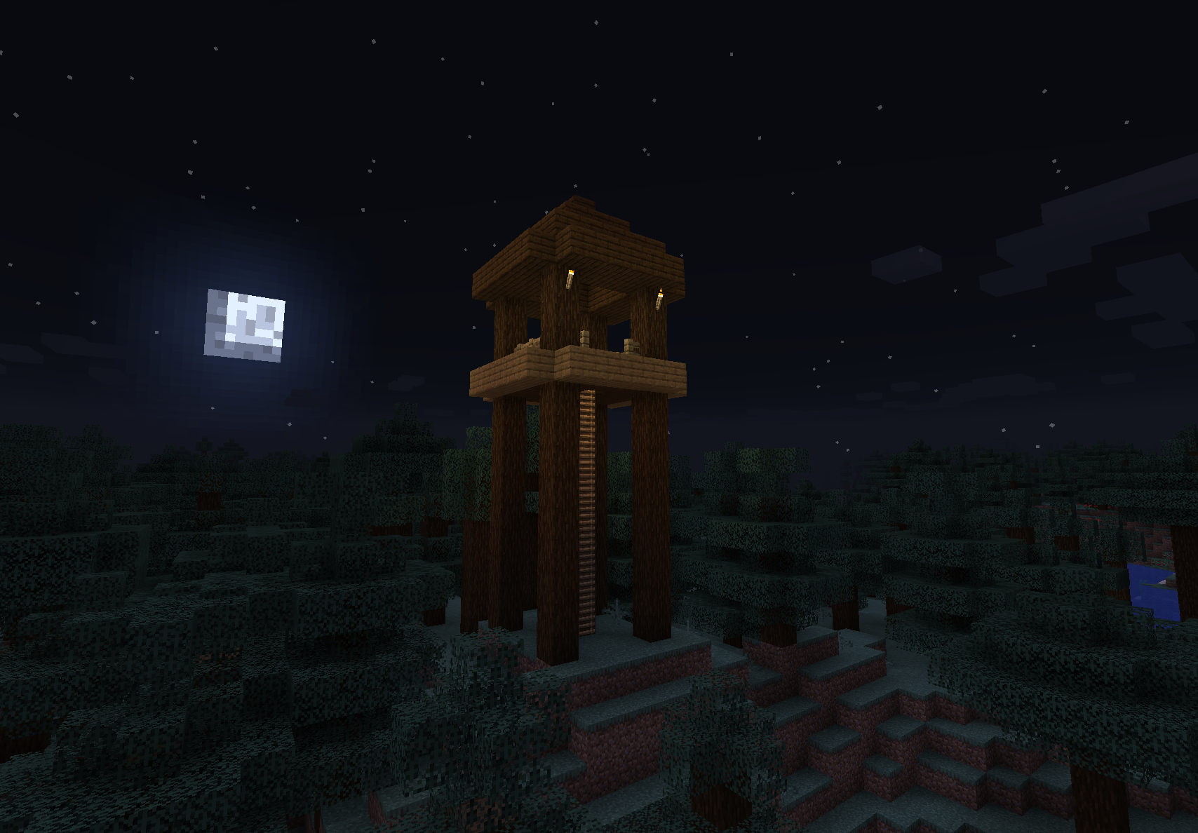 Simple Forest Watch Tower