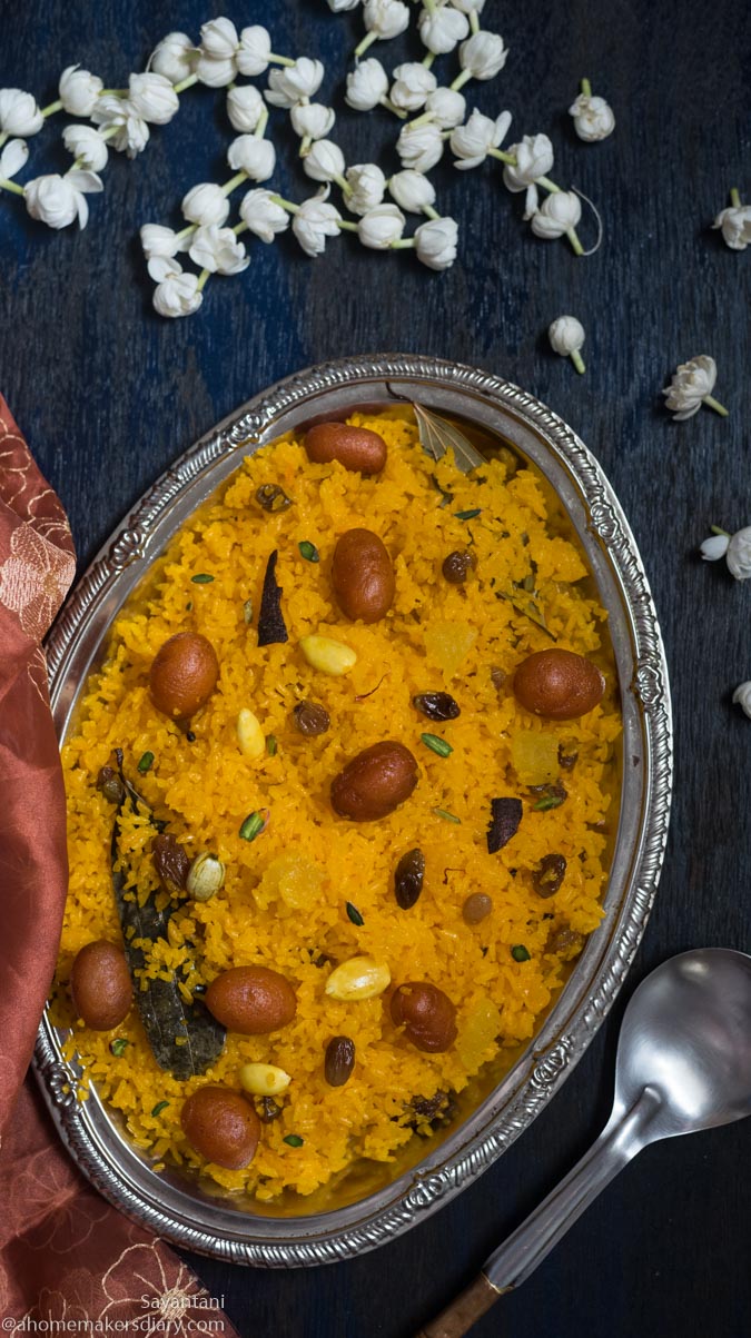 Shahi Zarda (Biyebarir Zarda) - A Homemaker's Diary
