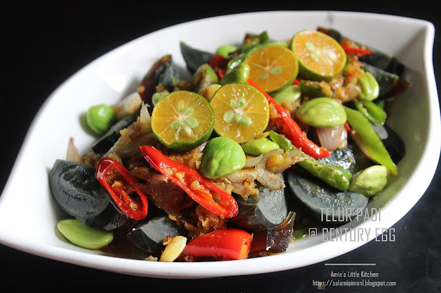 Telur Padi @ Century Egg - Amie's Little Kitchen