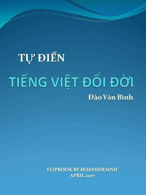 Tự Điển Tiếng Việt Đổi Đời-Đào Văn Bình
