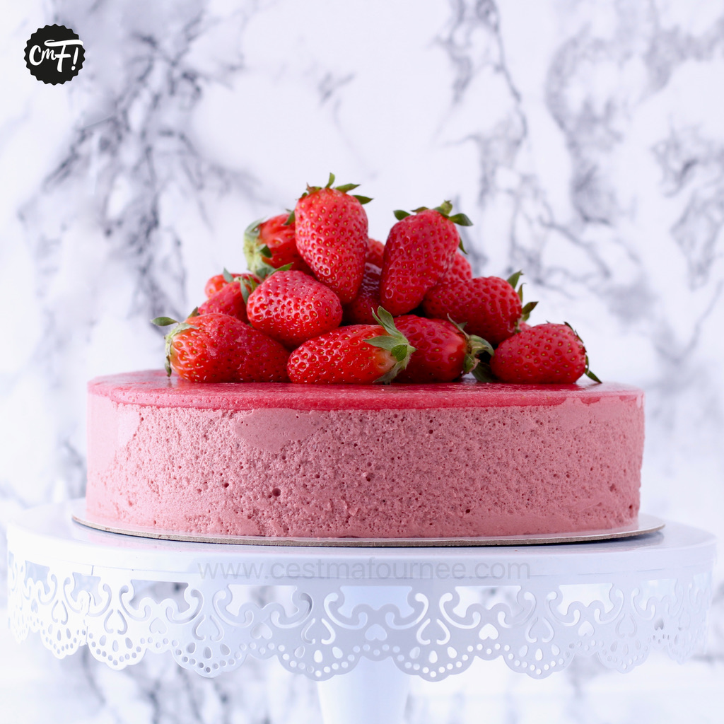 Le bavarois aux fraises