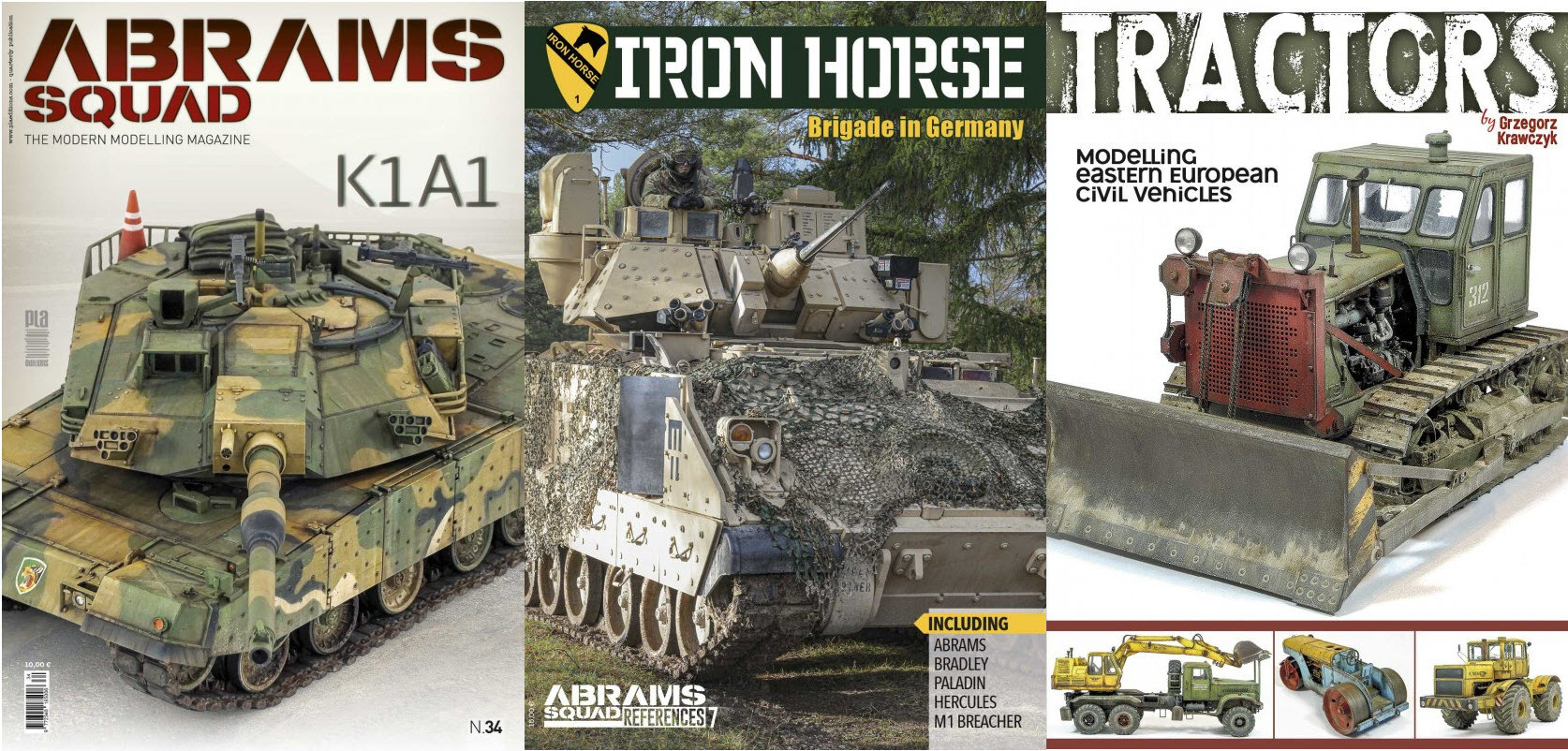 The Modelling News: Preview: New Abrams Squad Mag & two new books for ...