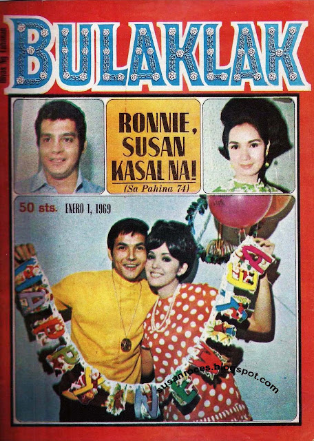 SUSAN ROCES: MAGAZINE COVER: BULAKLAK (January 1, 1969)