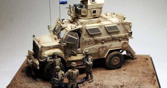 Medevac - Evasan 1/87: Le MRAP MAXX Pro au 1/35