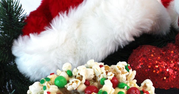 Christmas Santa Crunch Popcorn