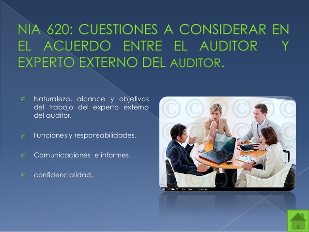 AUDITORIA II: NIA 600, 610 Y 620