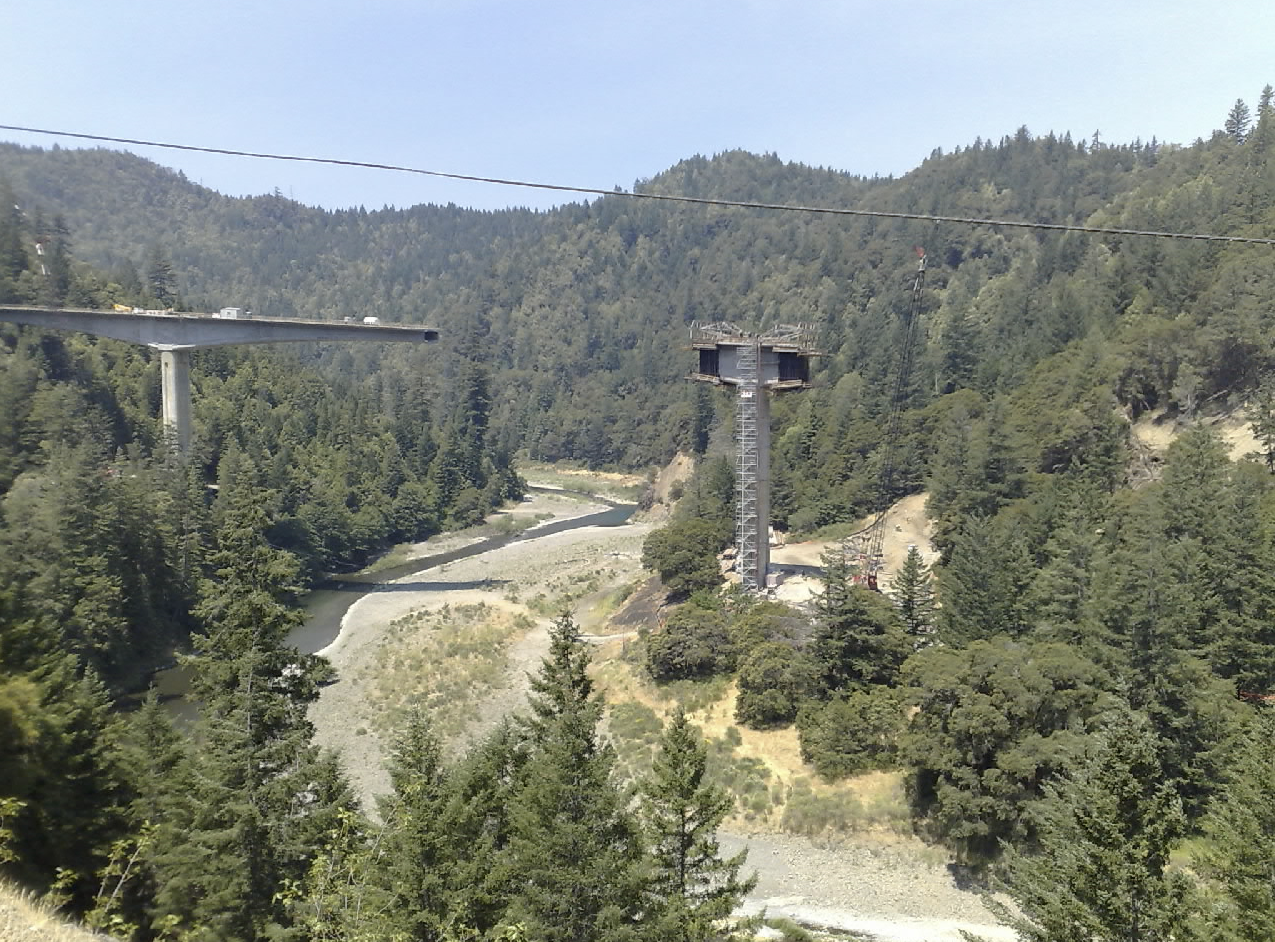 Bridge of the Week: Mendocino County Bridges: Confusion Hill Bridges ...