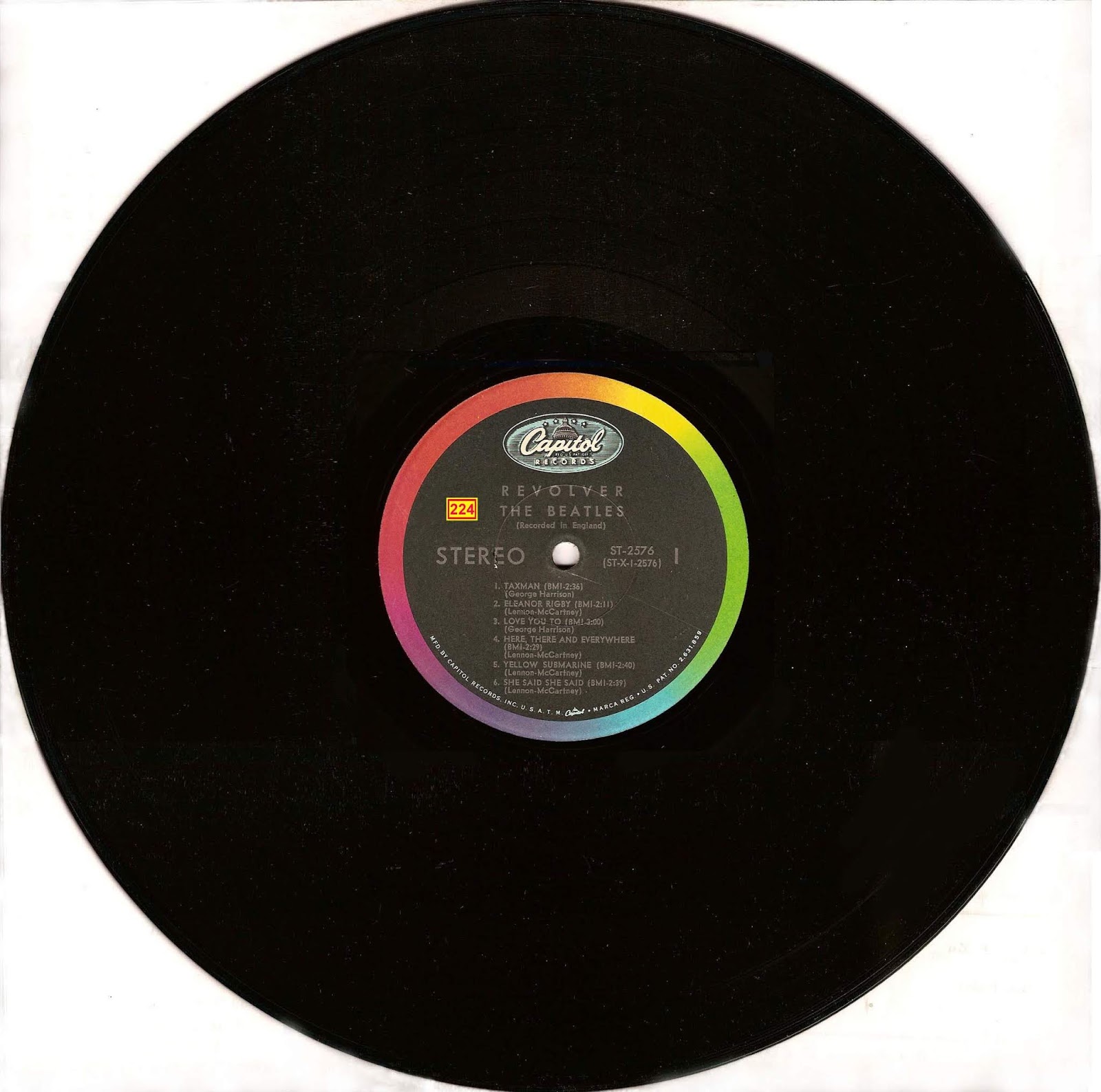 MUSICOTECA ALAY: THE BEATLES - REVOLVER (1966) LPS