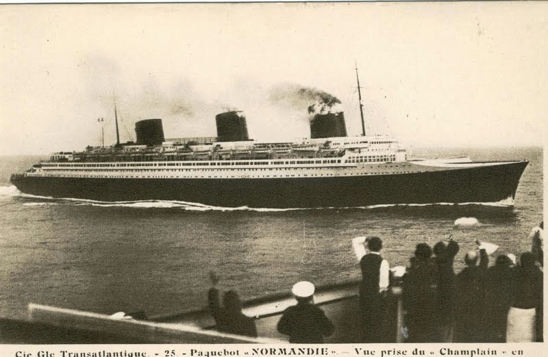 THE INCREDIBLE SS "NORMANDIE" OF 1935