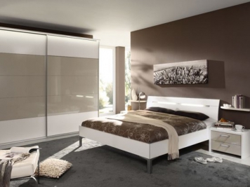 Dormitorios en color marrón chocolate - Colores en Casa