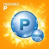 Heraldry of Life: 15.PHOSPHORUS - ART with P-chemical element symbols