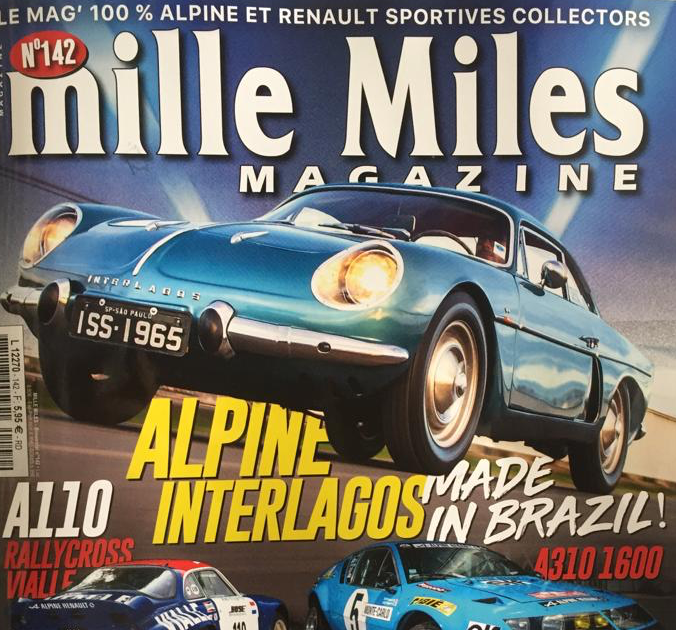 Alpine Portugal: Mille Miles Magazine nº 142 | Excelente notícia