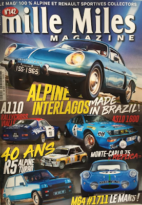 Alpine Portugal: Mille Miles Magazine nº 142 | Excelente notícia