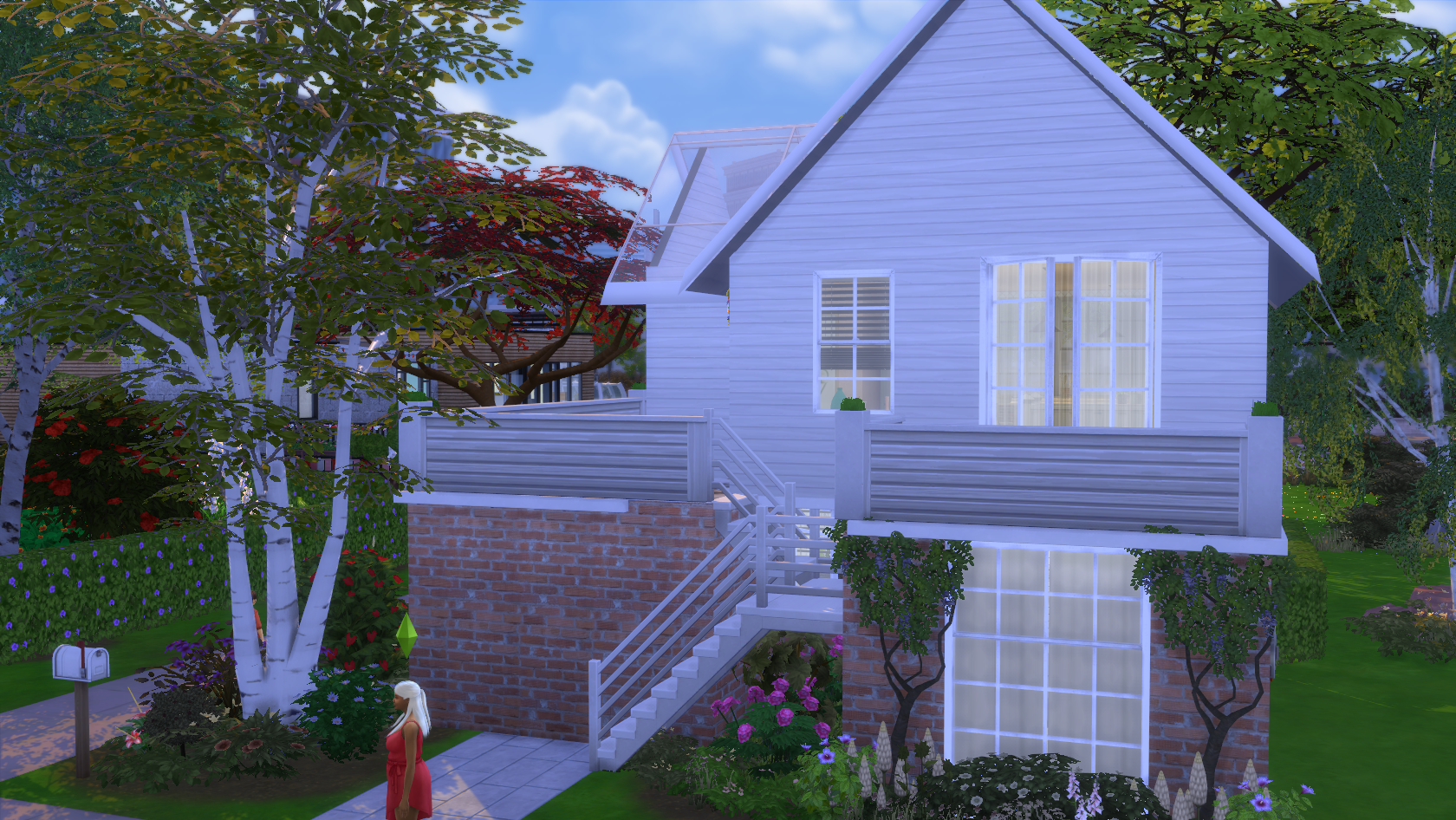 Single Mom House - MMVA Sims 4