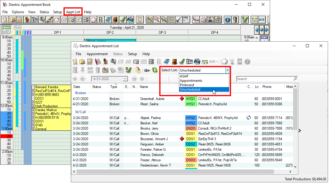 Dentrix Tip Tuesdays: Generating a List of Patients Who Had ...