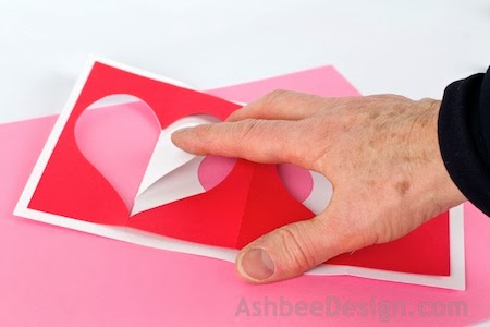 Ashbee Design Silhouette Projects: DIY Valentines • Accordion Cards