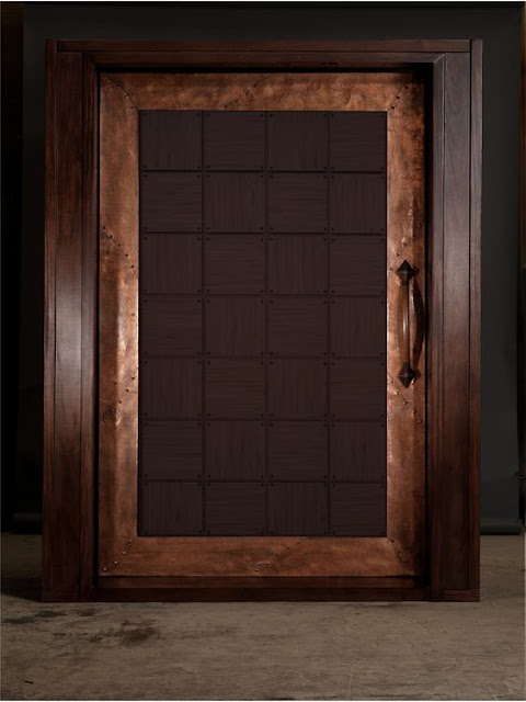 Stunning Solid Dark Brown Wood Door Designs – Engindaily