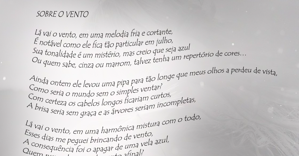 Wenuus: Sobre o Vento