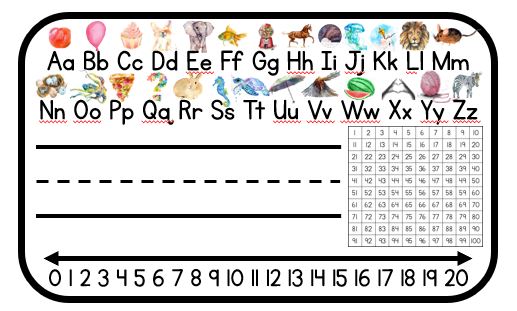 Pencil Box Nametags! - One (Kind) Kindergarten