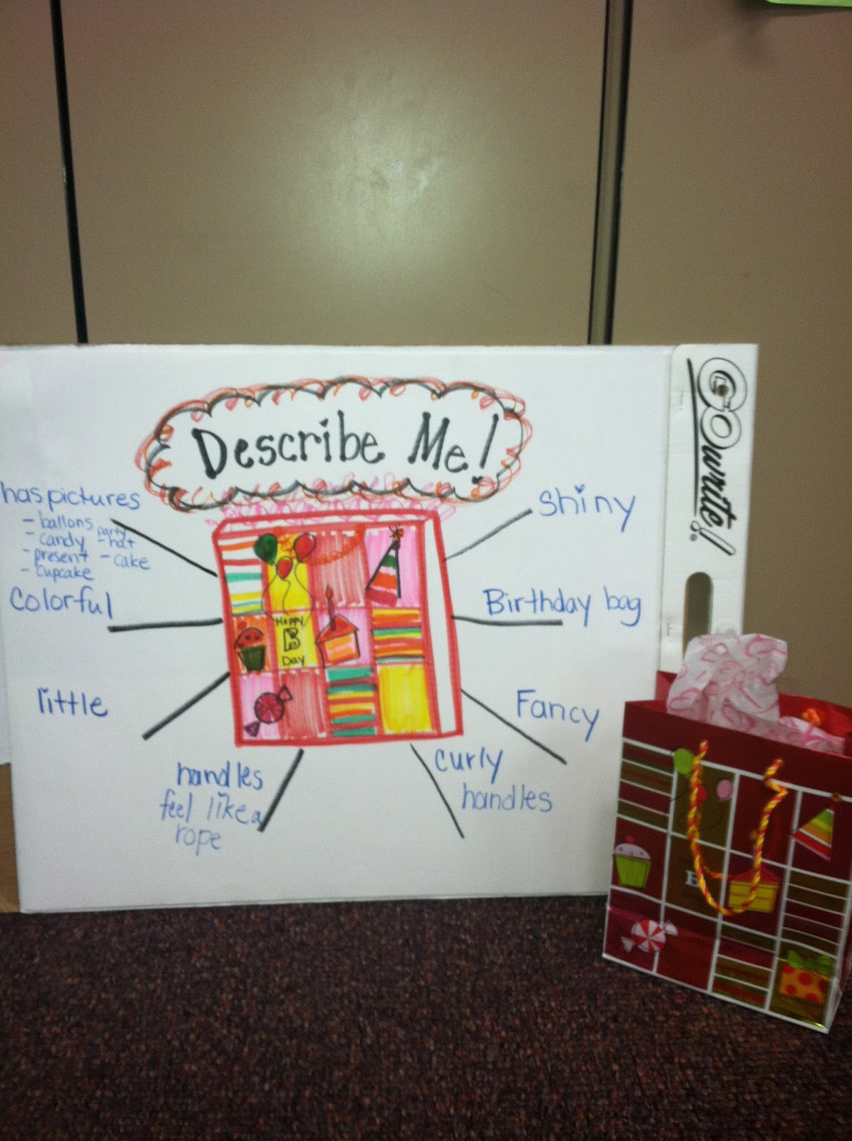 Follow First Grade: Descriptive Writing Fun!