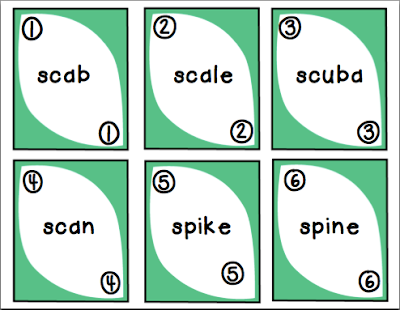 Mrs. Ludwig's Speech Room: DOS: the "Uno-Like" Speech Sound Card Game