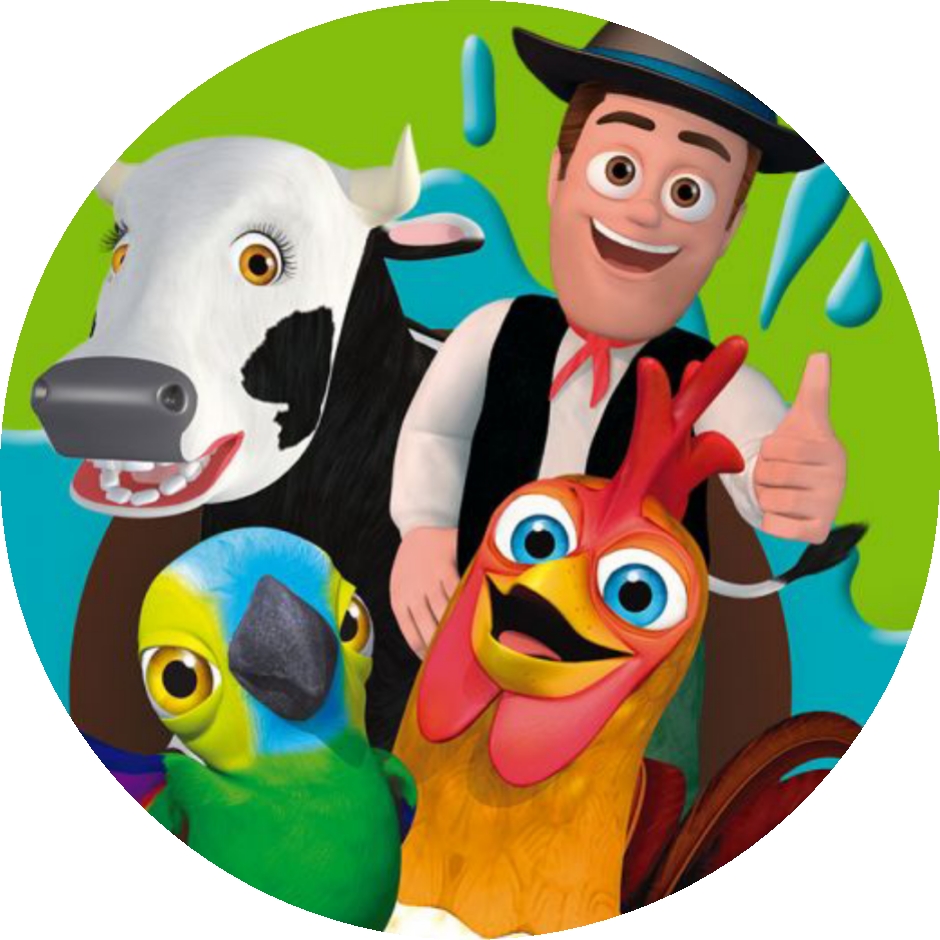 Kits imprimibles gratis : Toppers granja de Zenón