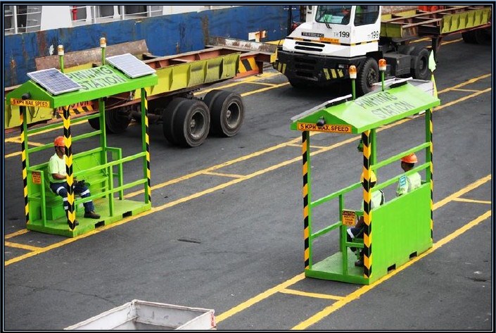 PORT AND SHIPPING: Pinning Stations in Container Terminals