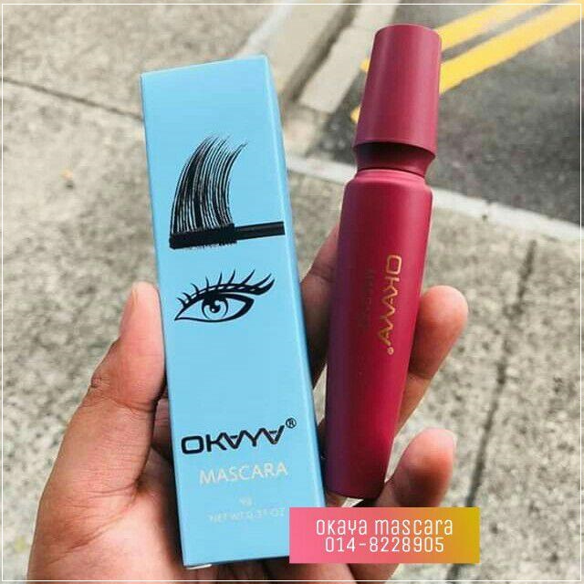 Okaya Mascara Hitam Lebat Lentik Free Pengepit - Makeup Viral Terlaris ...