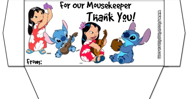 Picturing Disney: Mousekeeping & Tip Envelopes