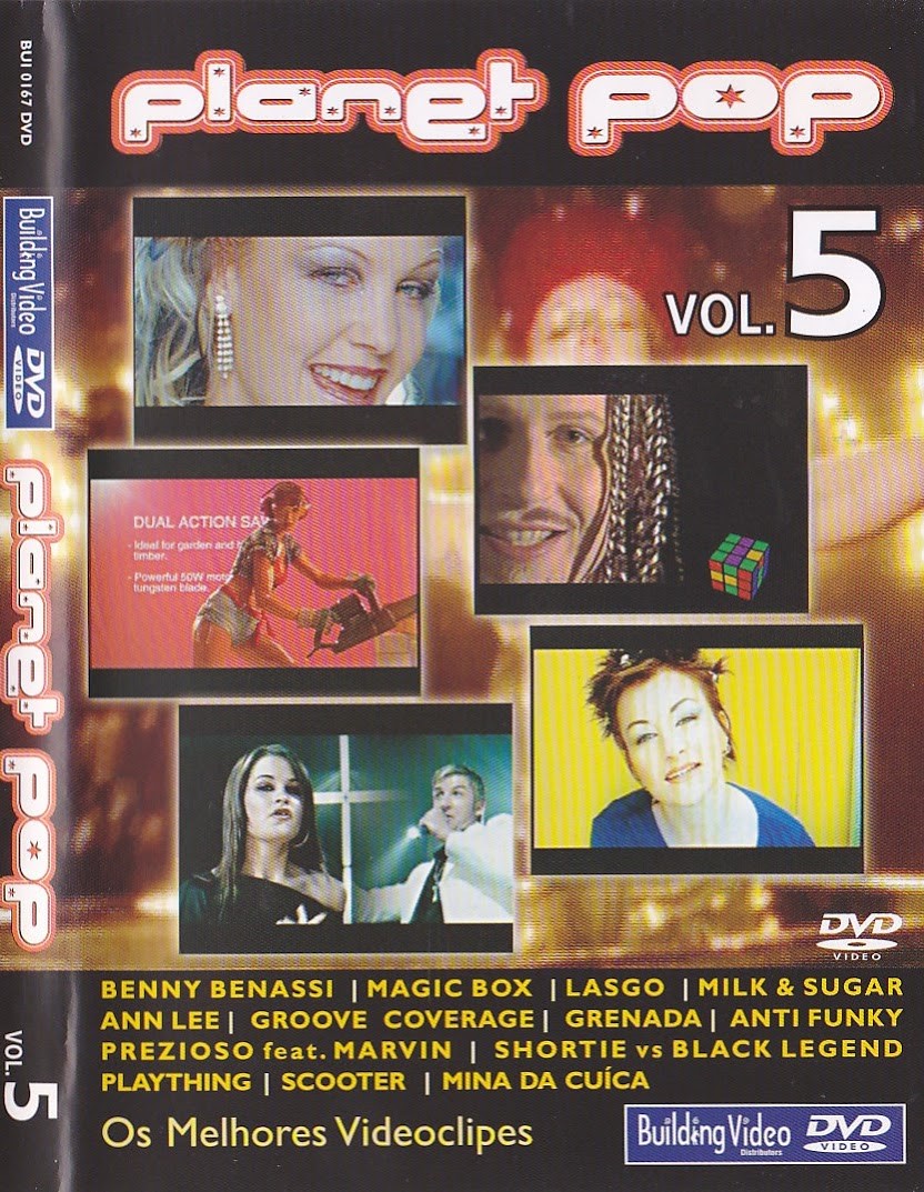 DVDS ISO: Coletânea - Planet Pop 5 - 2004 - Os Melhores Videoclipes