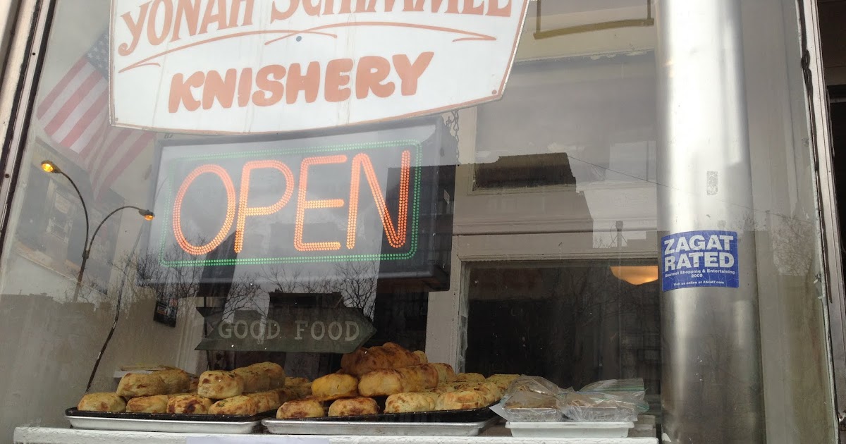 Soused Blueberries: Yonah Schimmel Knish Bakery