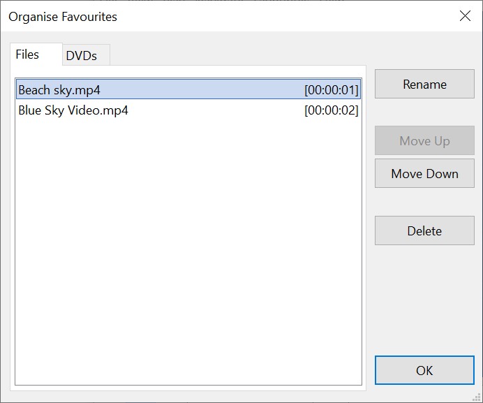 MPC-HC Menu bar Options Guide