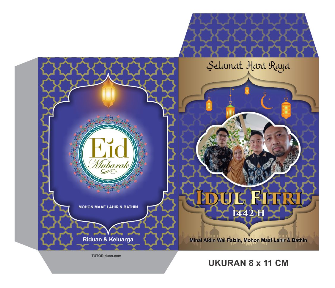 Free 12 Desain Amplop Angpao Lebaran Format CorelDraw dan Photoshop ...