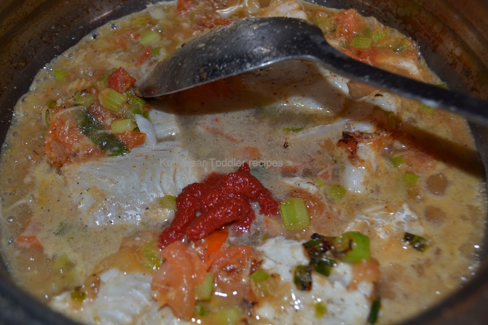 Home-made food ideas for Toddlers and young children: Fish fillet stew ...