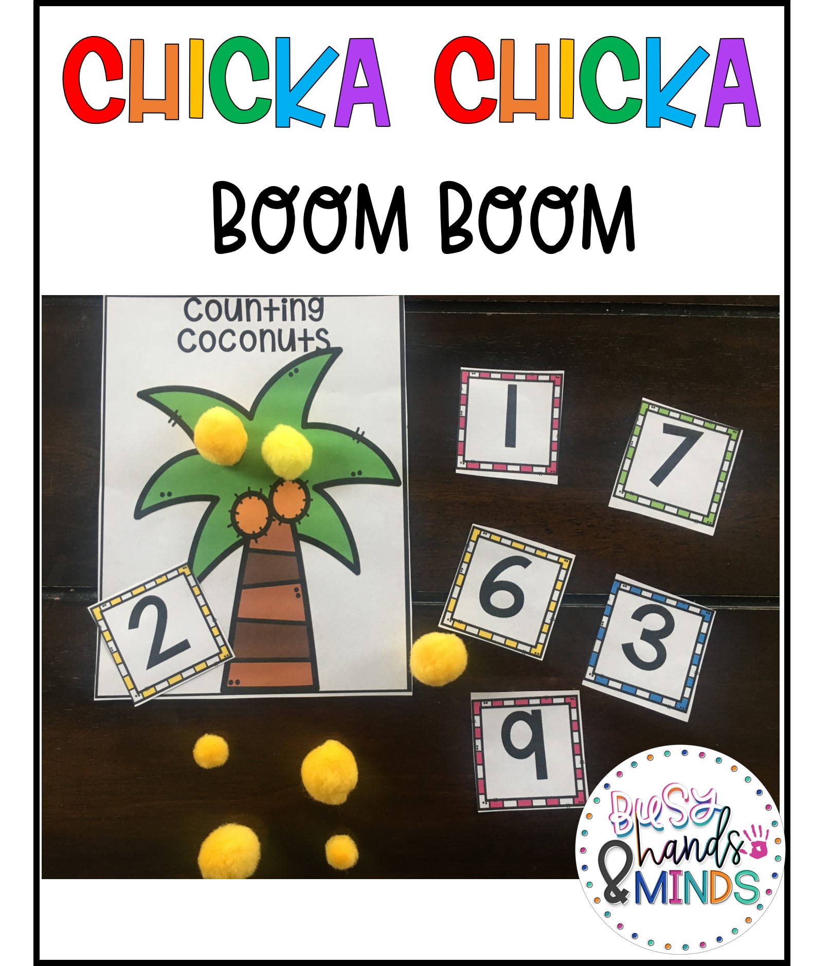 Chicka Chicka Boom Boom Preschool Book Companion | Busy Hands and Minds