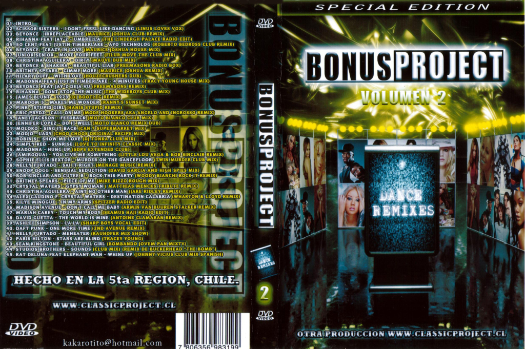 Peliculas, series y mas...: BONUS PROJECT VOL 2