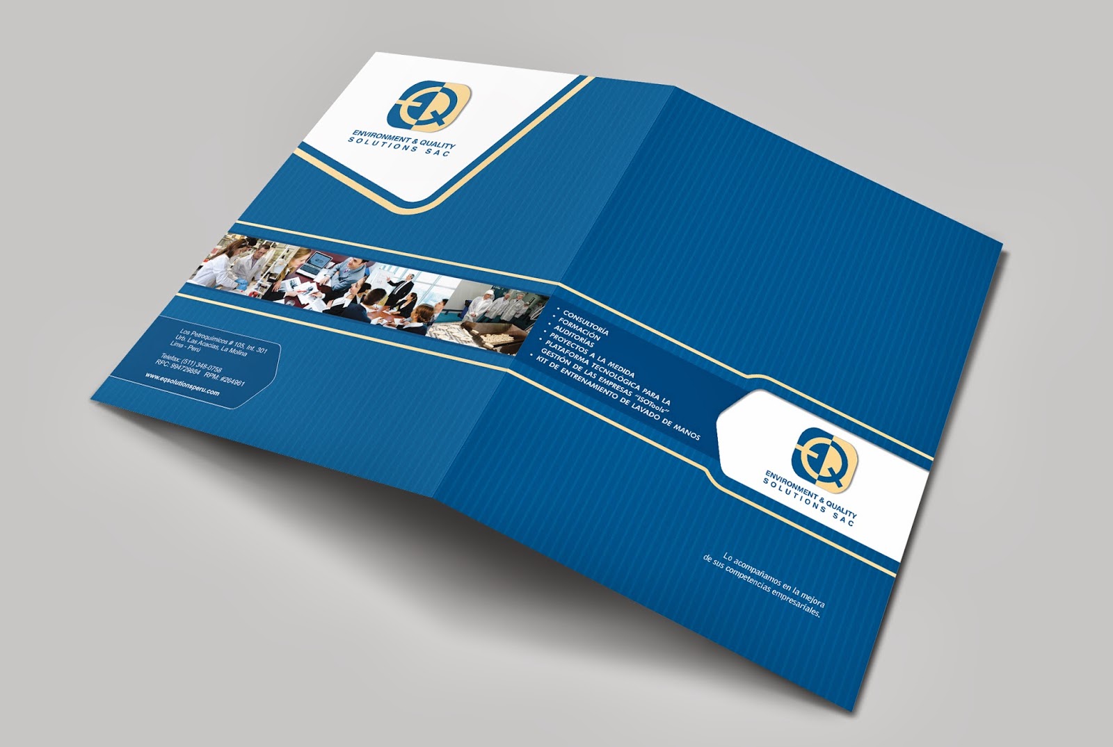 art-f4. Diseño Publicitario: FOLDER EMPRESARIAL