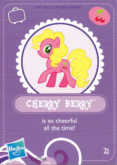 MLP Cherry Berry Blind Bag Cards | MLP Merch