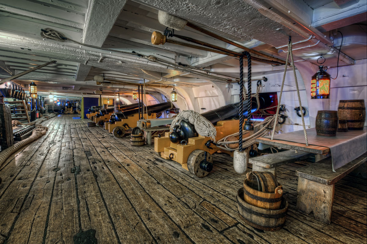 Wrexham french trip: HMS Victory