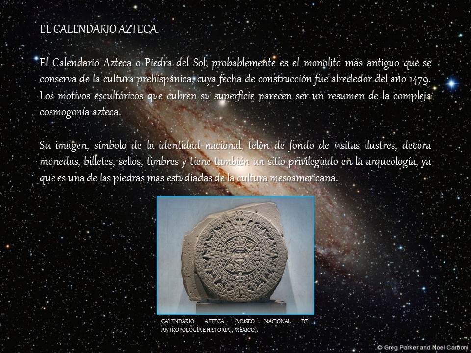 Astronomía (602): ASTRONOMÍA AZTECA