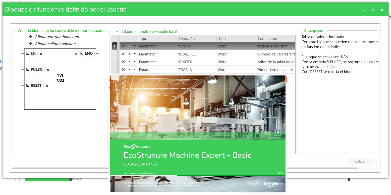 Automatización Industrial: FB personalizada (UDFB) en Schneider M221