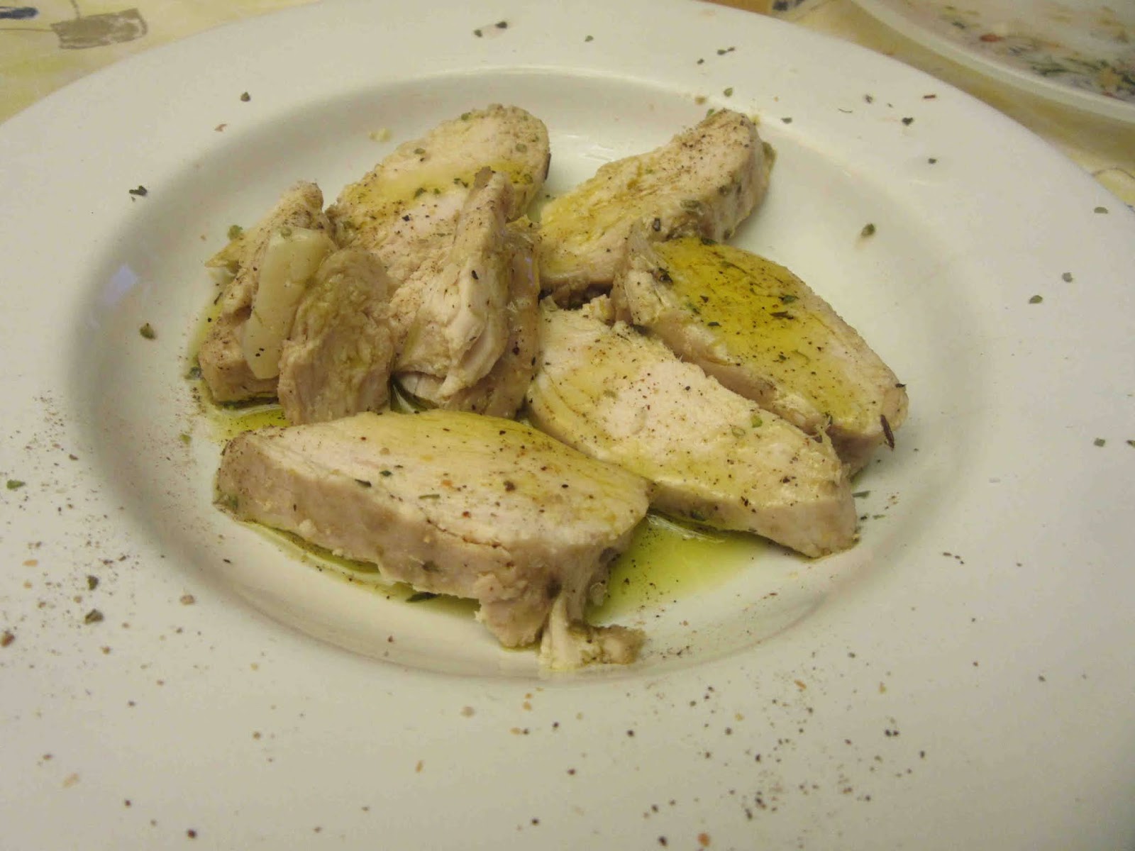 Culinaria y otras cosas: Pollo al horno en frío
