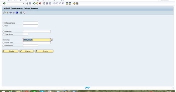 Step by Step Tutorial on Creating Domain in SAP ABAP