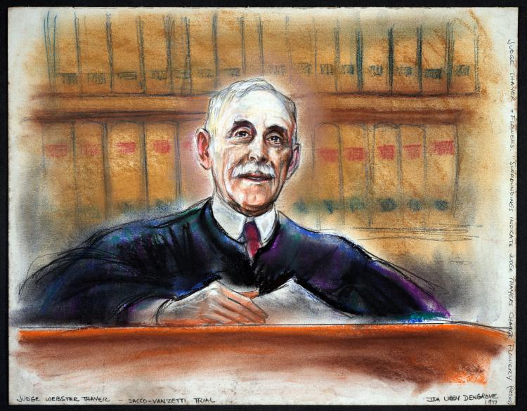 Juez Webster Thayer.-a