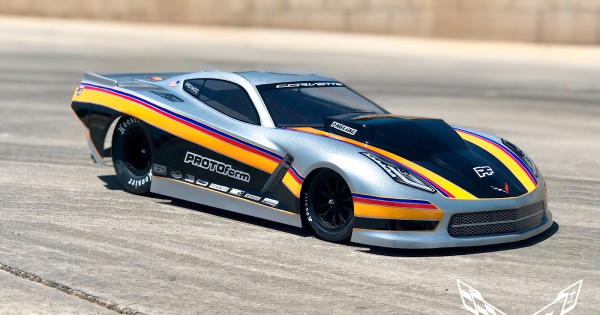 PROTOform「Chevrolet Corvette C7 Pro-Mod Clear Body for Slash 2wd Drag ...