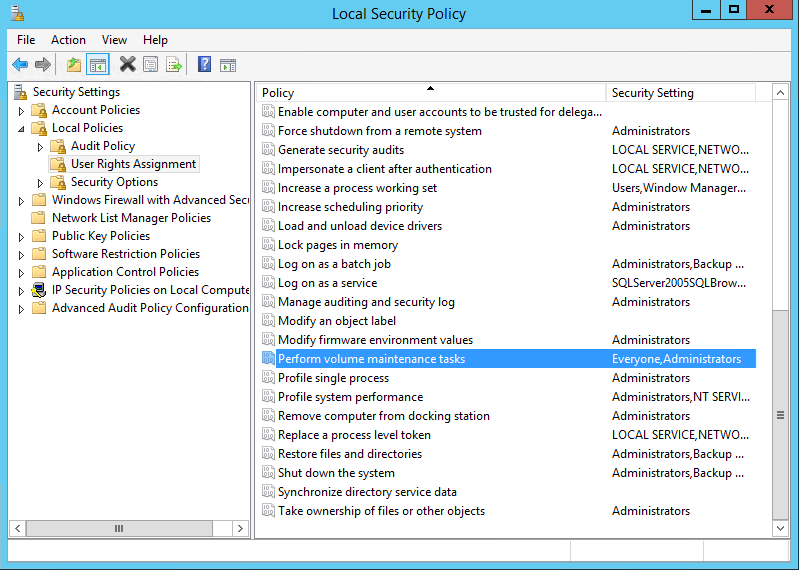 All About Ms Sql Server And Hadoop Administrator Error Instant File Initialization Failed