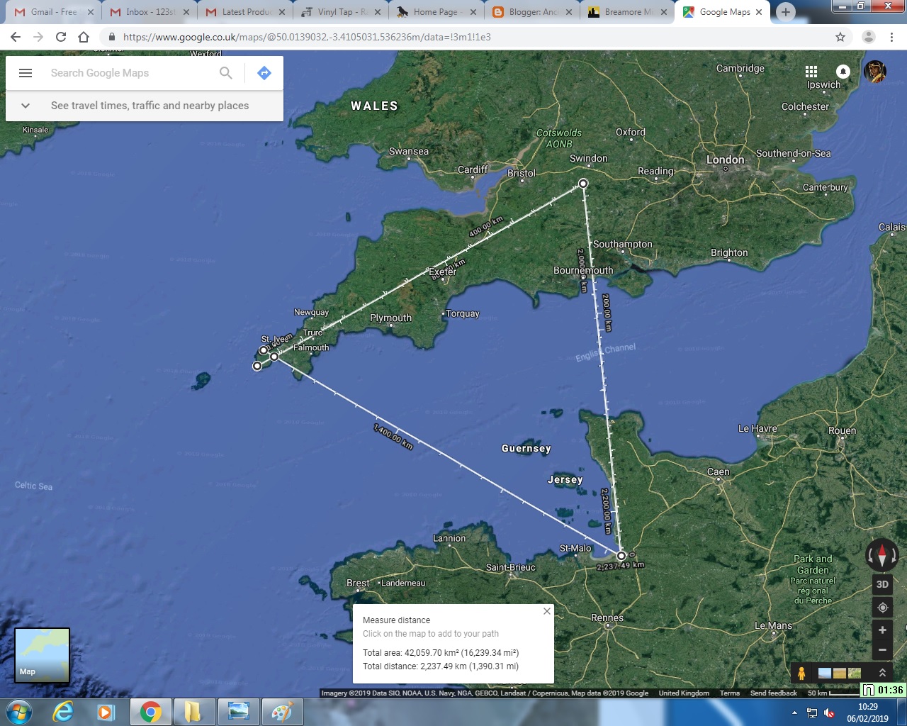 Ancient Whispers Penwith: The St. Michael Triangle & the Mont St ...