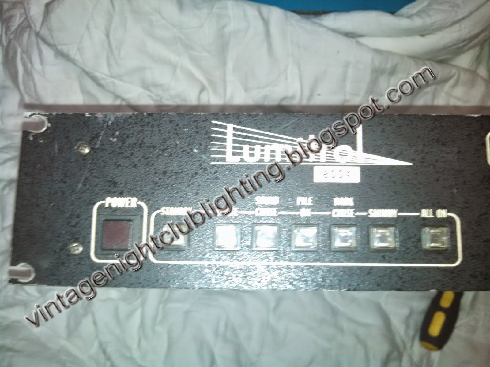 Vintage Night Club Lighting: Lumitrol 8004 Chase Controller